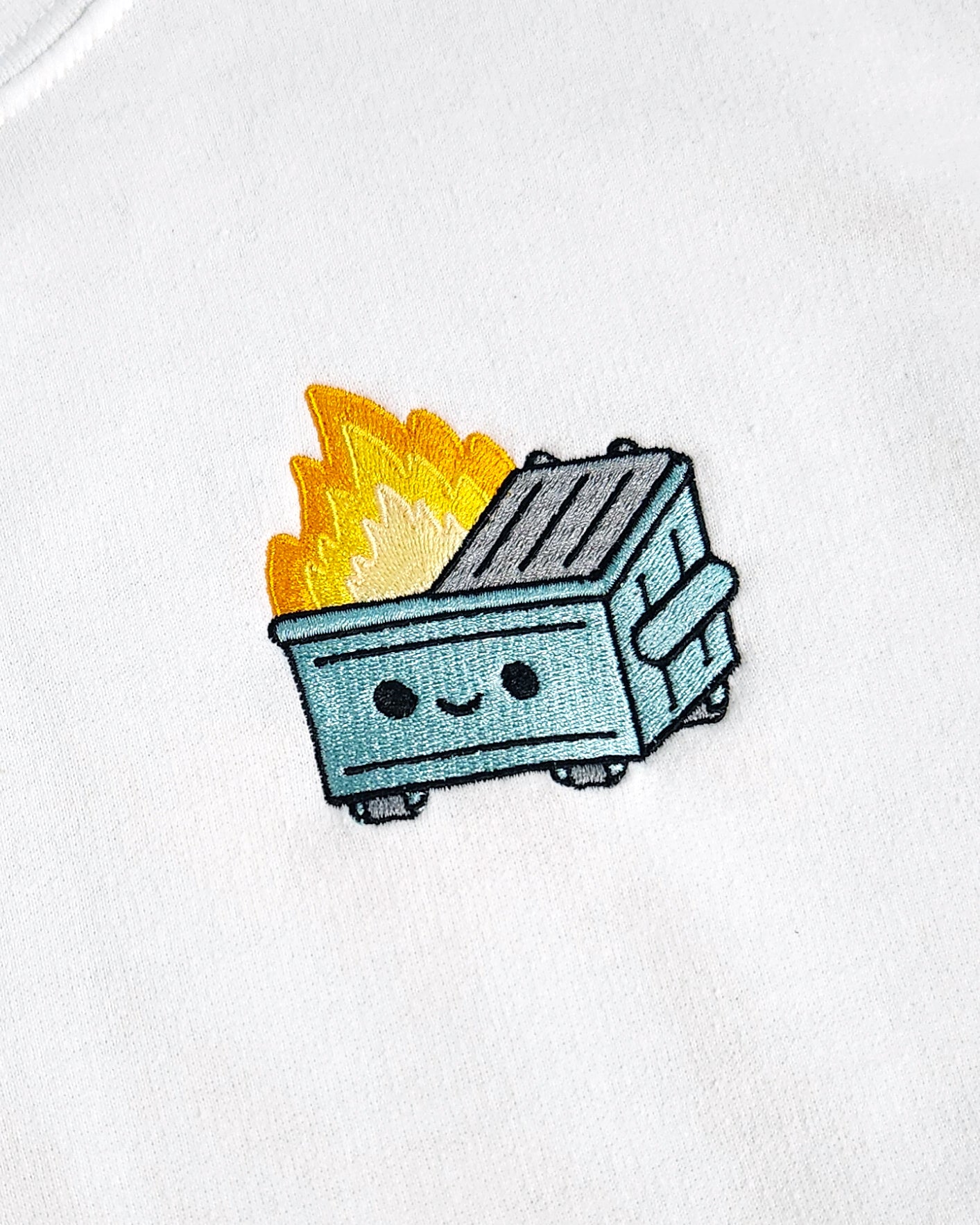 Dumpster Fire – A-CHU! Design x I Draw Foodles